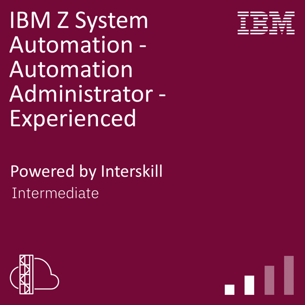 Access Mainframe System Administrator 301 - Interskill Learning