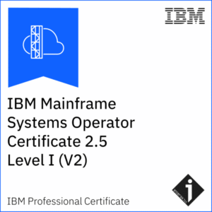 IBM Mainframe Systems Operator Level I Certificate 2.5 (V2) - Interskill Learning