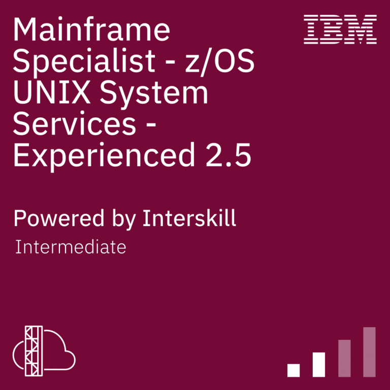 Mainframe Specialist - z/OS UNIX System Services - Experienced 2.5 ...