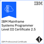 IBM Mainframe Systems Programmer Level III Certificate 2.5 - Interskill Learning