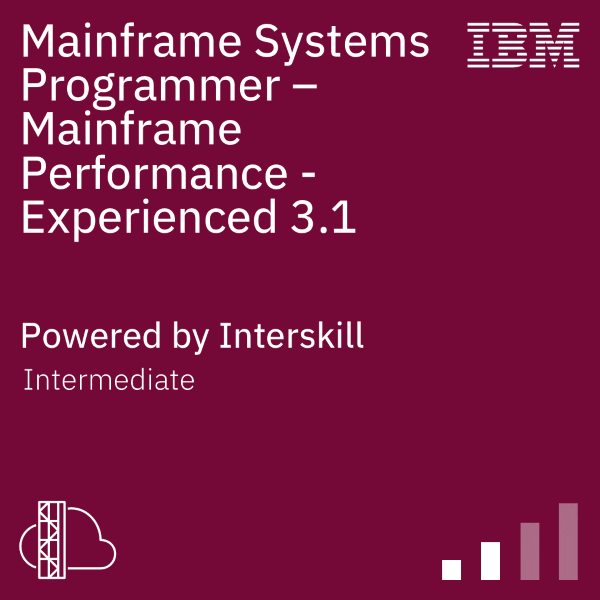 Mainframe Systems Programmer - Mainframe Performance - Experienced 3.1 - Interskill Learning
