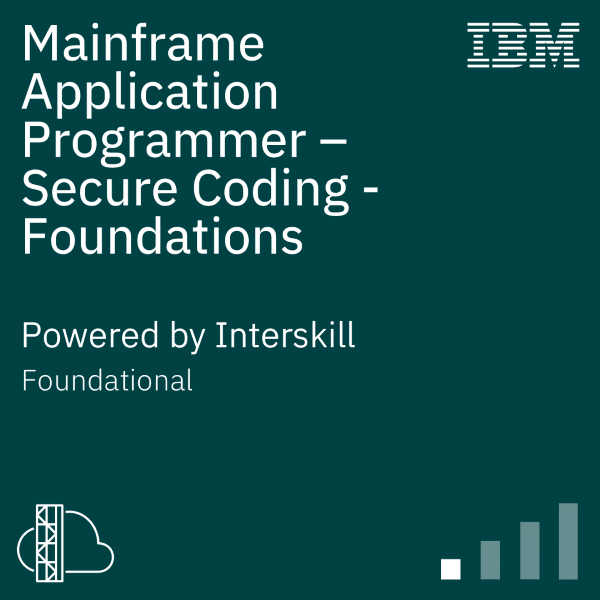 Mainframe Application Programmer Secure Coding Foundations 1783