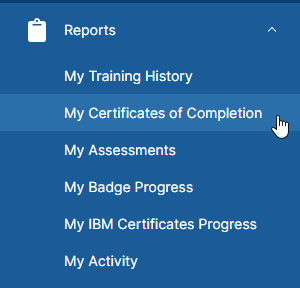 Print a Certificate of Completion for a Course on the MyInterskill LMS ...