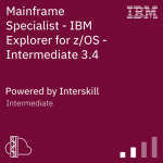 Mainframe Specialist - IBM Explorer for z/OS - Intermediate 3.4